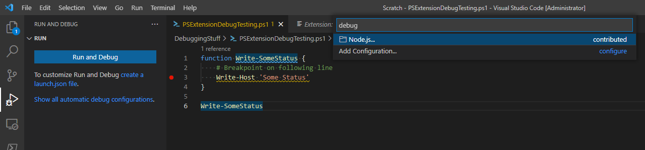 Debugger Issues · Issue #3522 · PowerShell/vscode-powershell · GitHub