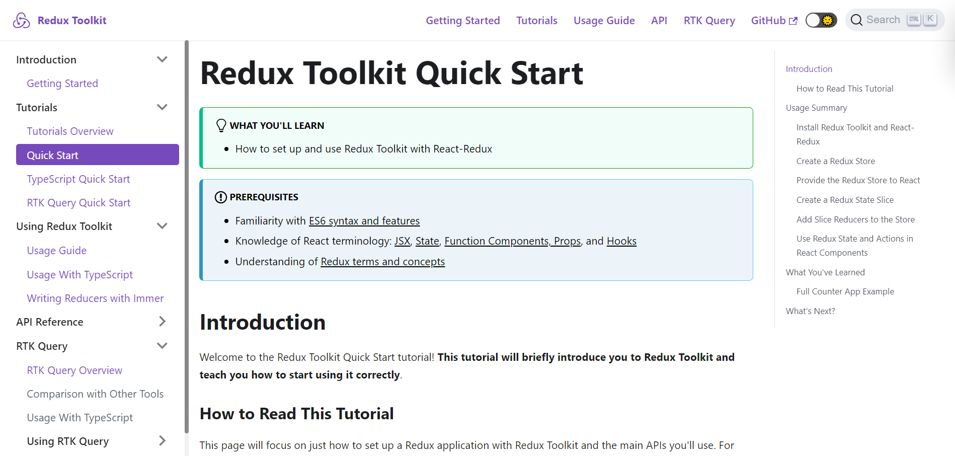 Website - visited link color · Issue #978 · reduxjs/redux-toolkit · GitHub