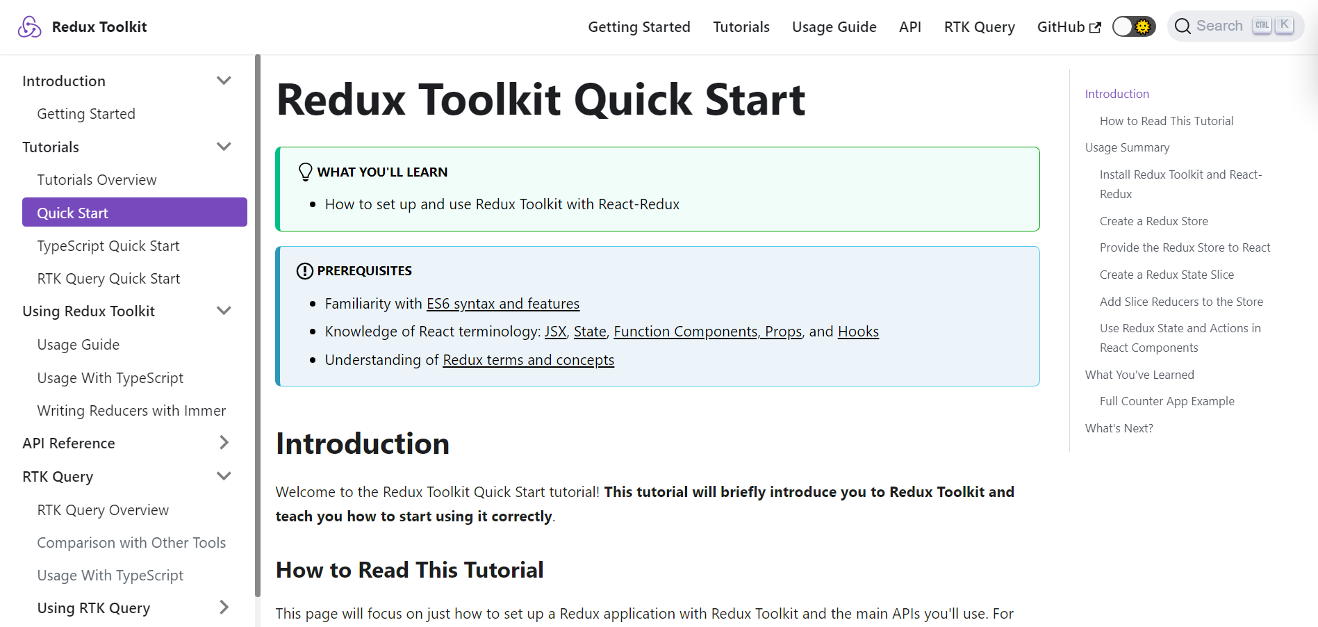 Website - visited link color · Issue #978 · reduxjs/redux-toolkit · GitHub