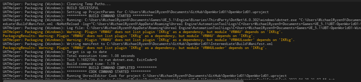 IK Rig broken on packaging project · Issue #266 · ruyo/VRM4U · GitHub