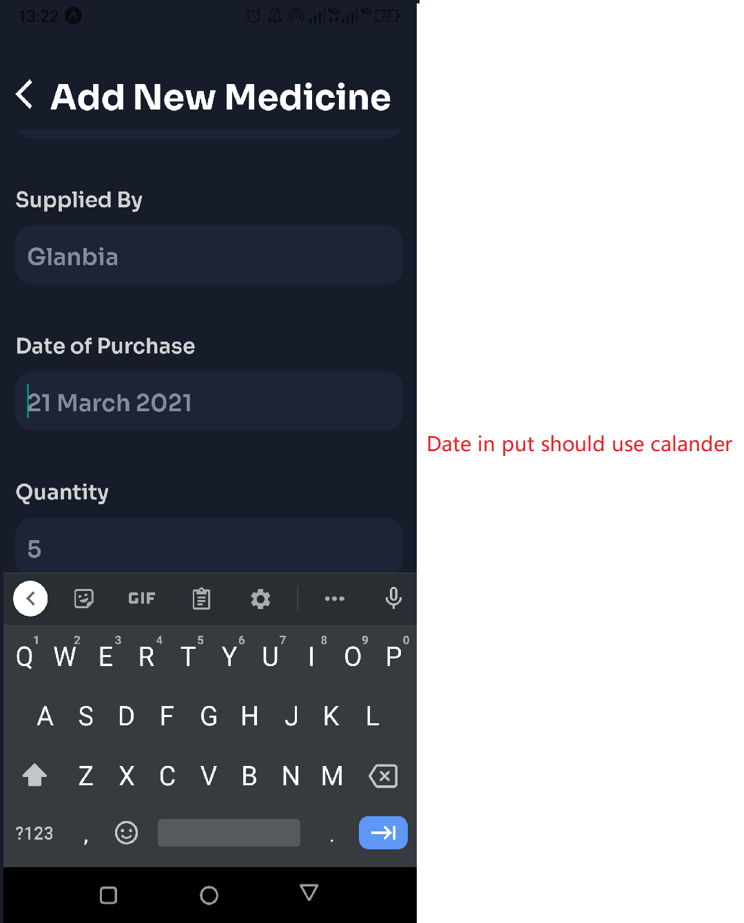 Calendar Input · Issue #86 · OptiFarm/optiFarmMobileExpo · GitHub