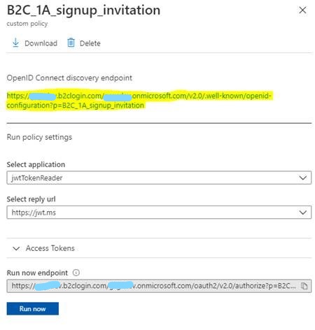 Email invite custom policy, exception when running the flow. · Issue #114 · azure-ad-b2c/samples ...