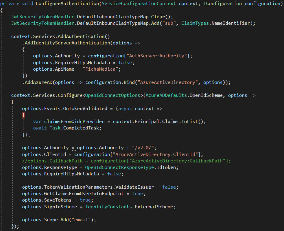 Create local Identity User after external login (AAD) from angular · Issue #3144 · abpframework ...