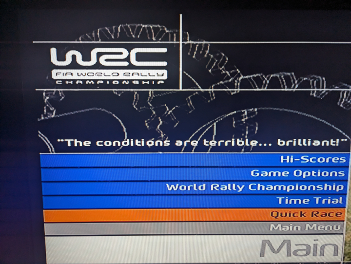 [BUG]: WRC 3 [SCES-51684] Incorrect text rendering in Vulkan and OpenGL · Issue #9979 · PCSX2 ...