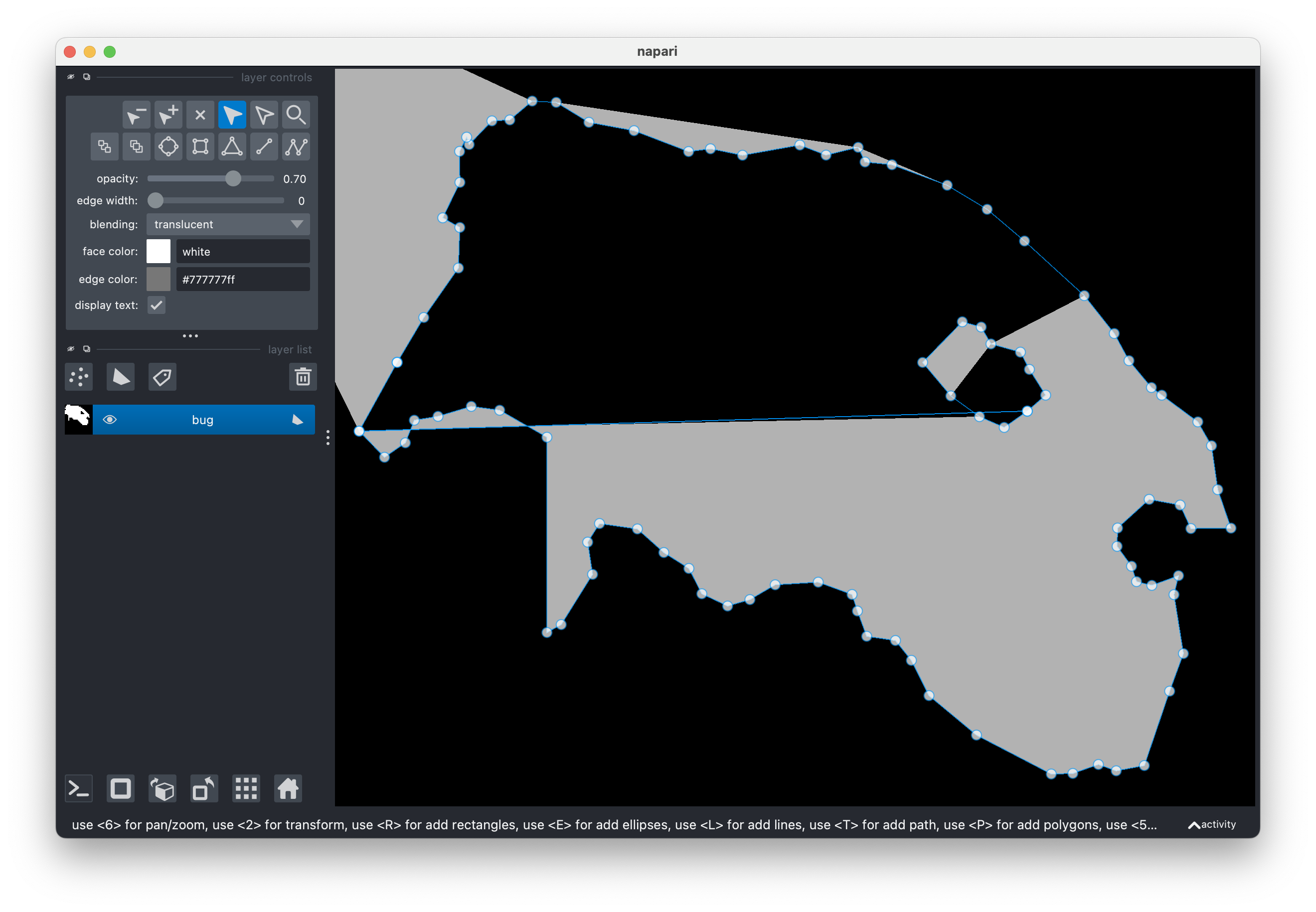 incorrect polygon visualization · Issue #5673 · napari/napari · GitHub