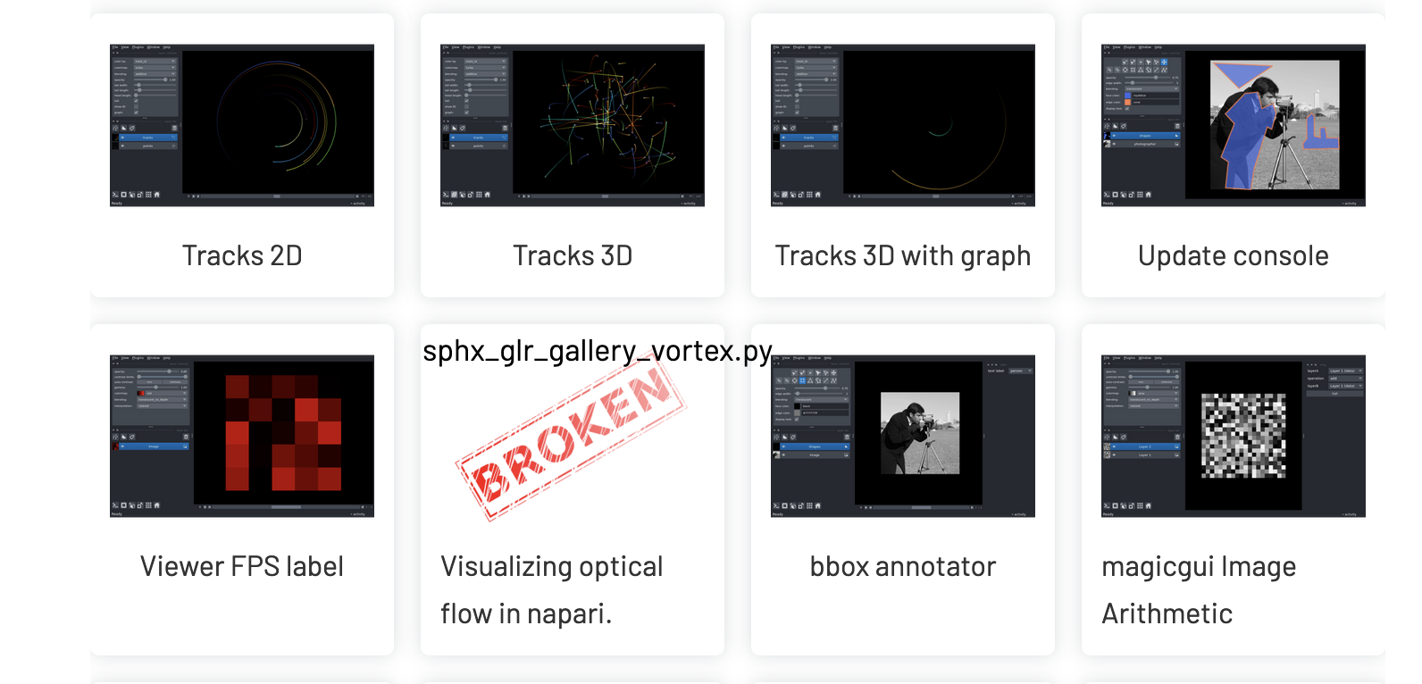 Broken Gallery Examples Should Still Link To The Code · Issue 1217 · Sphinx Gallery Sphinx