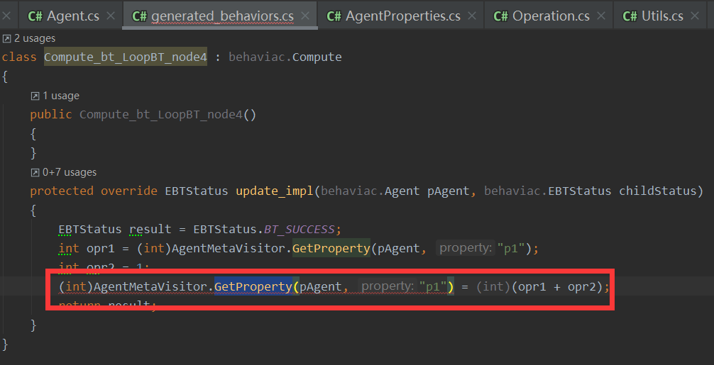 使用计算符，unity编译报错 · Issue #108 · Tencent/behaviac · GitHub