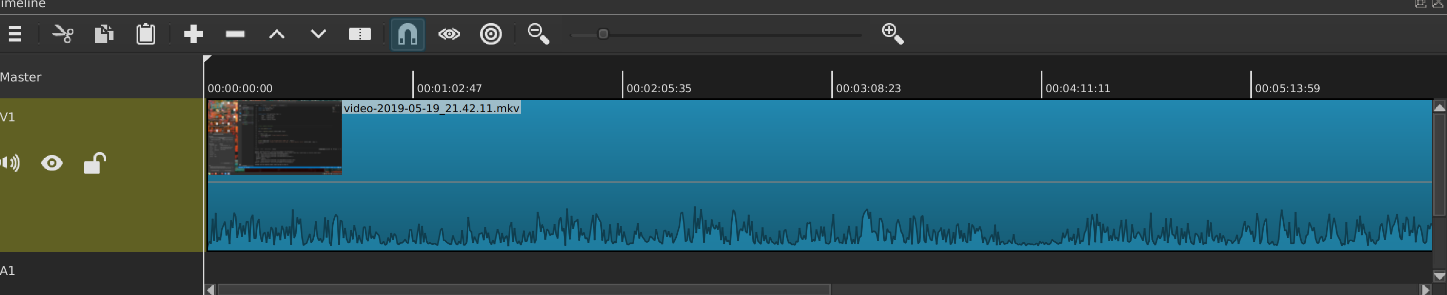 Any way to change the size of the Timeline tracks · Issue #742 · mltframework/shotcut · GitHub