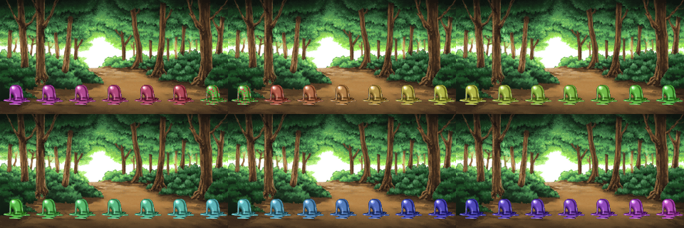 Red/Green visual glitching with Monster hues · Issue #2266 · EasyRPG ...