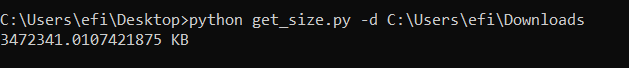 GitHub - erfanghorbanee/python-scripts: get the size of any file and ...