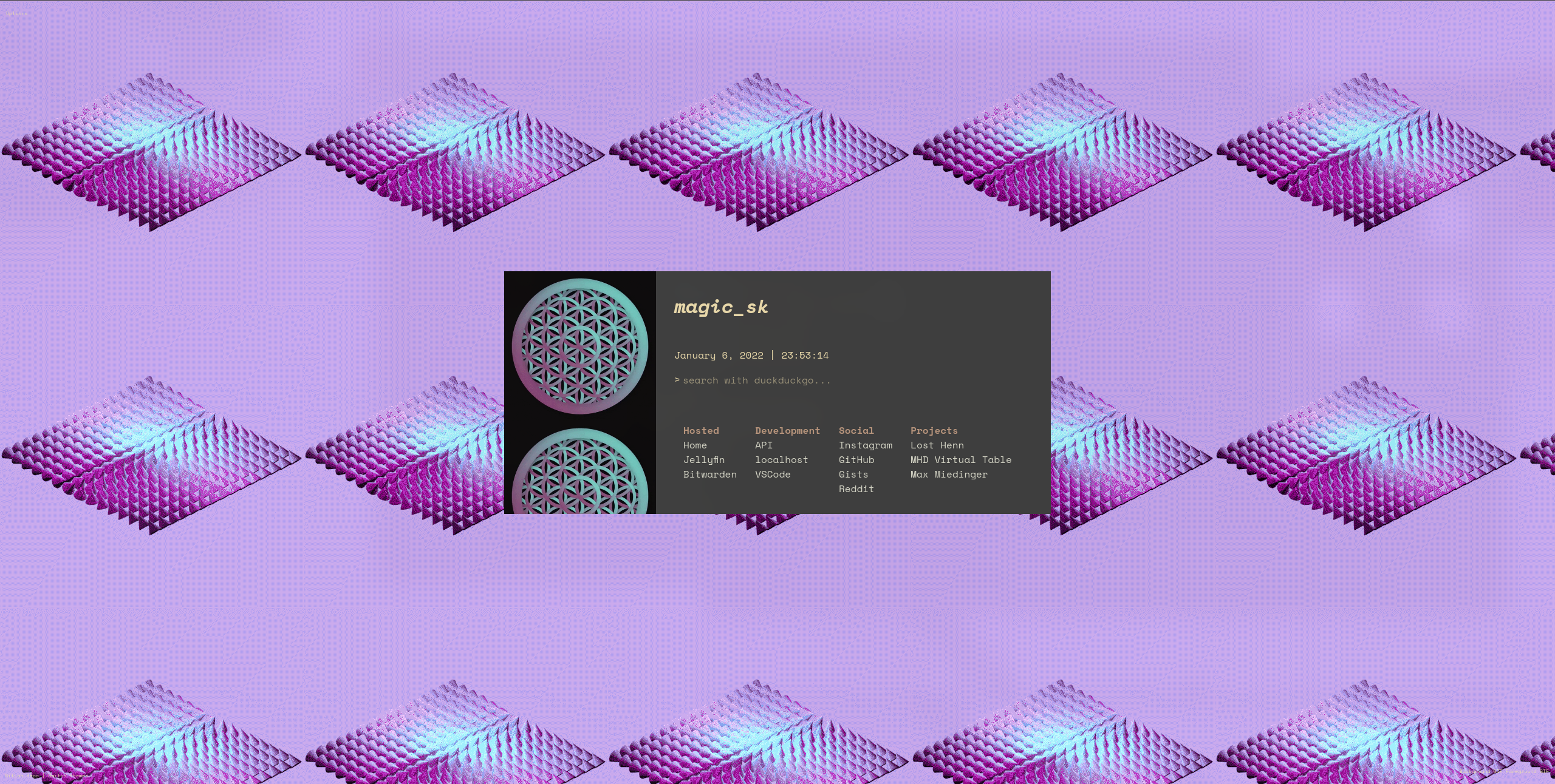 GitHub - magicsk/startpage: This is a simple, minimal startpage that meet my needs. Fork of ...