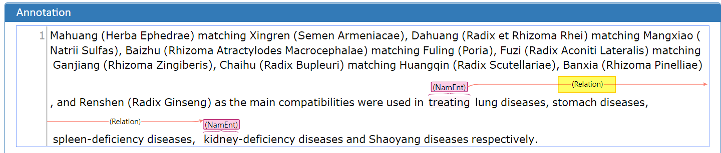 'Project Export failed' happened when the relation between character level 'Named Entities' is ...