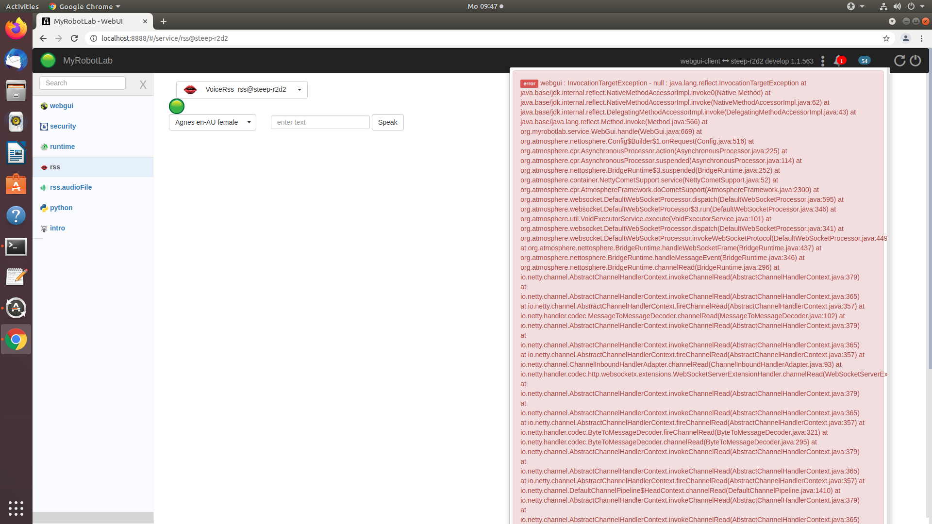 At Nixie should VoiceRss and WebKitSpeechRecogition work at the WebGUI · Issue #942 · MyRobotLab ...