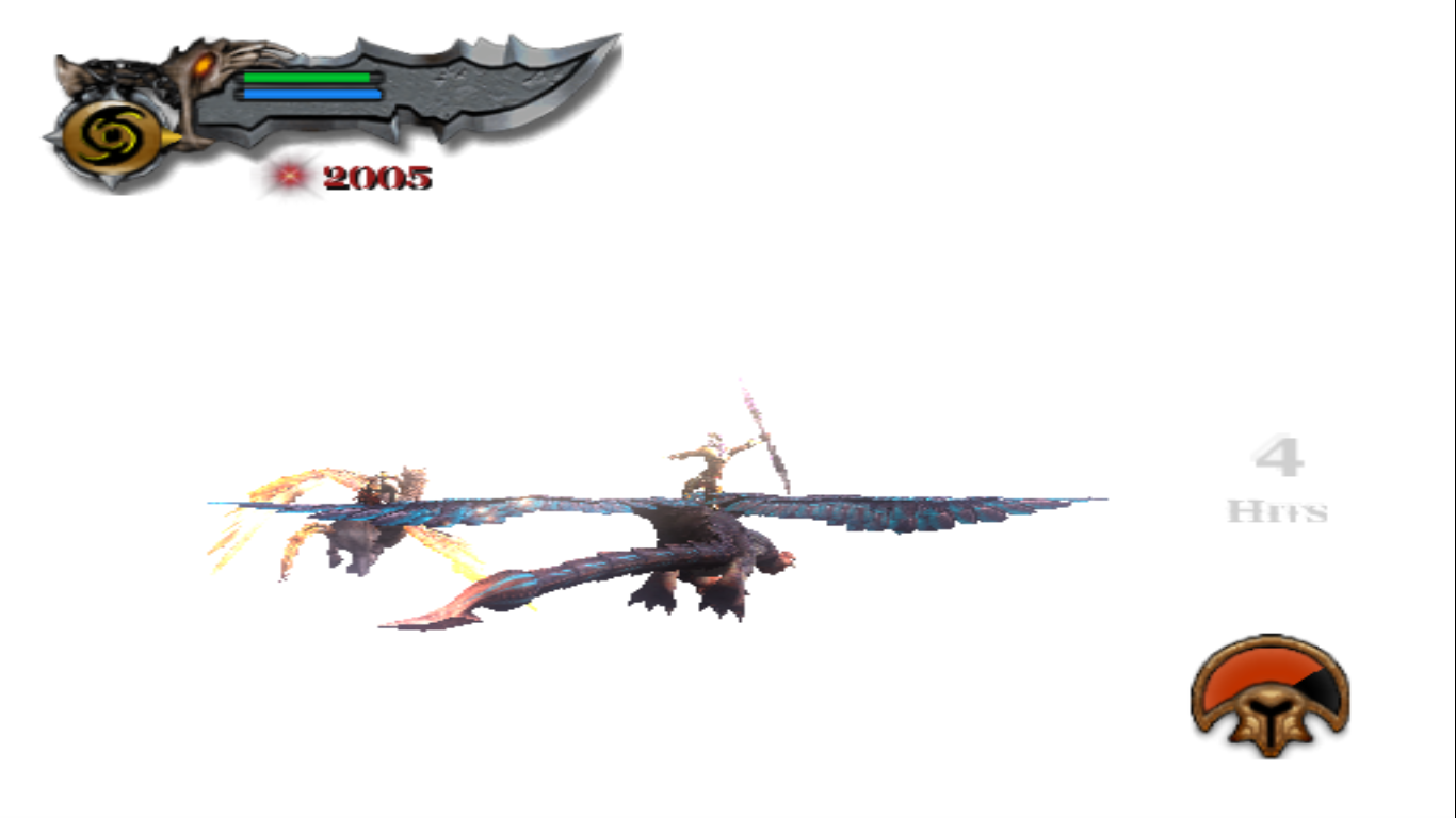 God of War II flashes during Dark Rider fight are blank in HW renderer ...