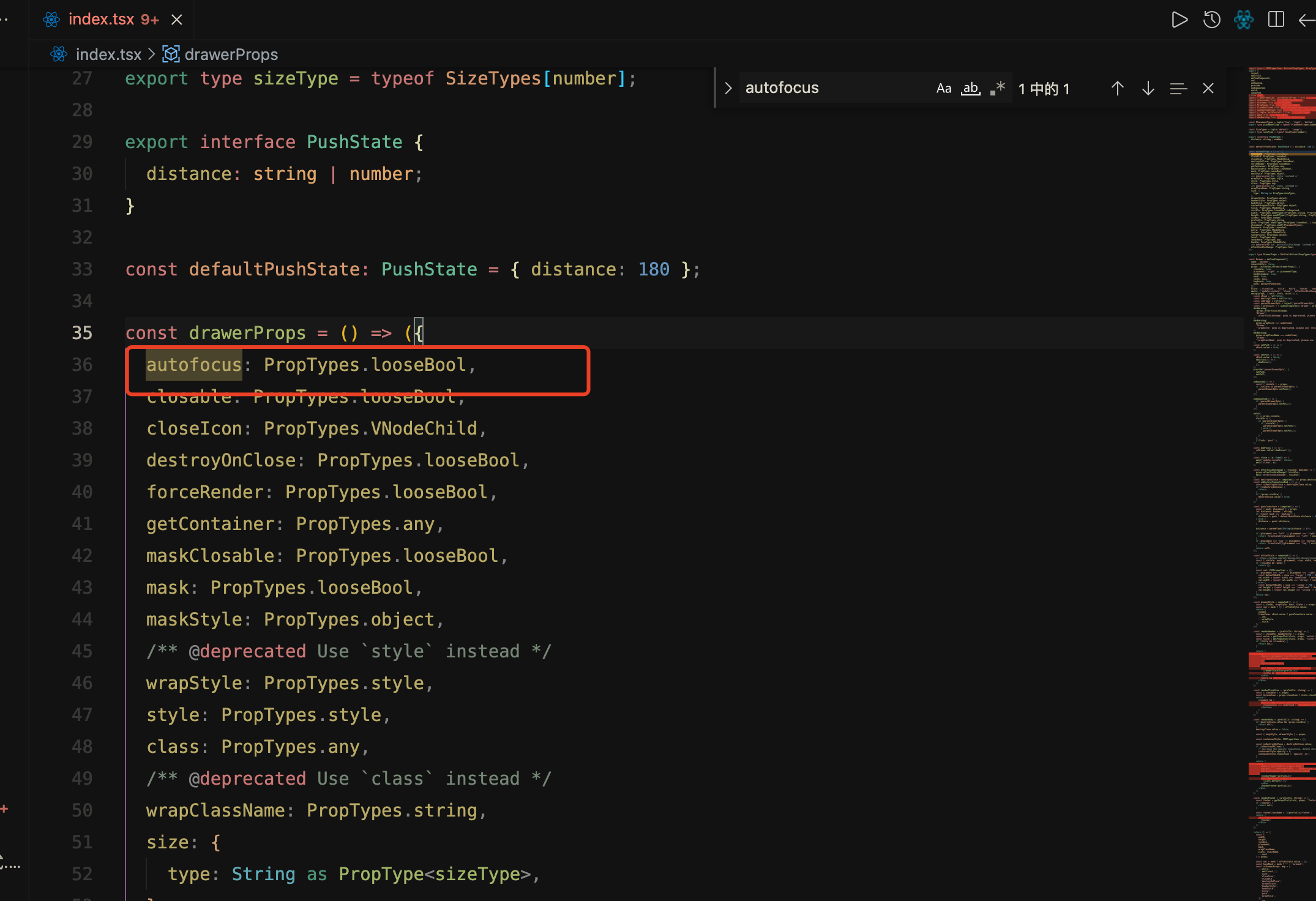The autofocus attribute of the drawer component is invalid · Issue #4907 · vueComponent/ant ...