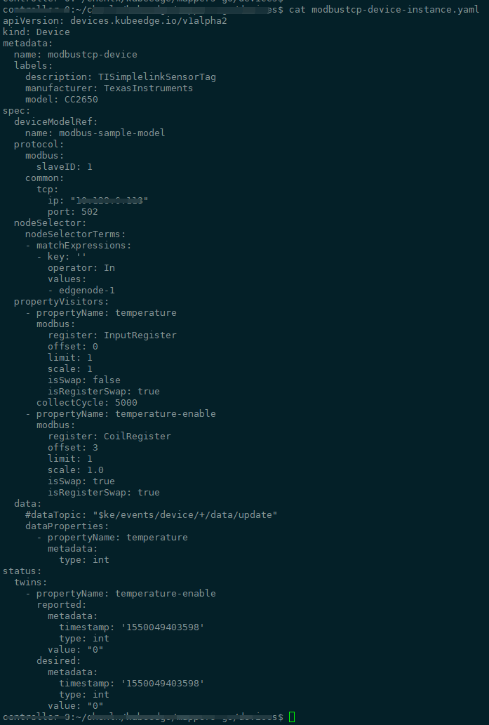modbus mapper in mappers-go cannot get time-series data properties · Issue #3063 · kubeedge ...
