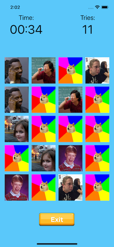 GitHub - mierovadam/Meme-ory-Game-part2