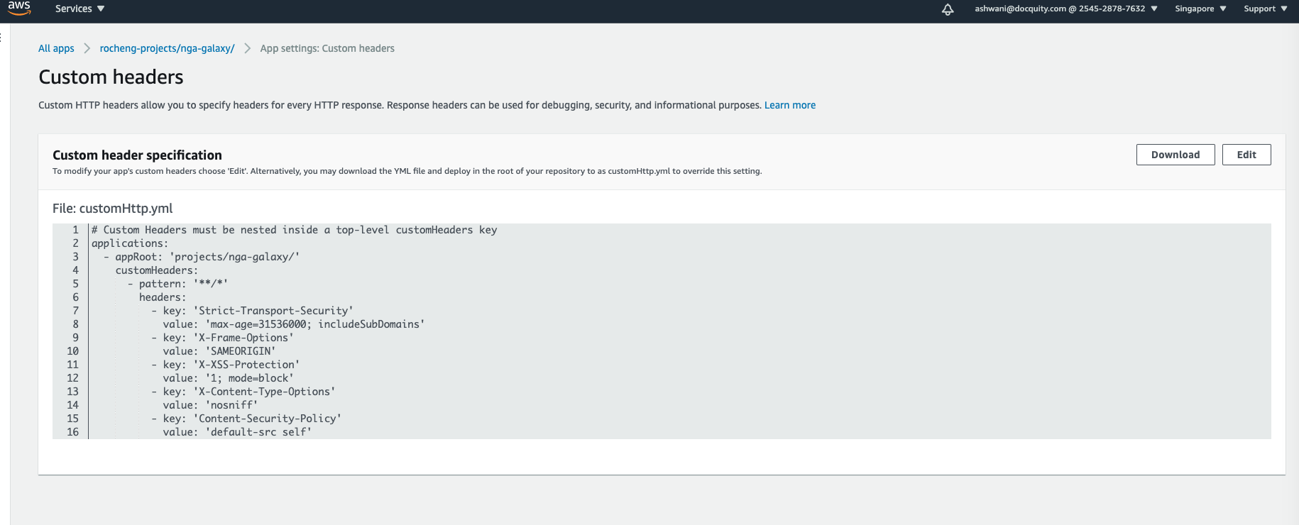 Monorepo App Unable To Set Custom Headers · Issue 1207 · Aws Amplifyamplify Hosting · Github 