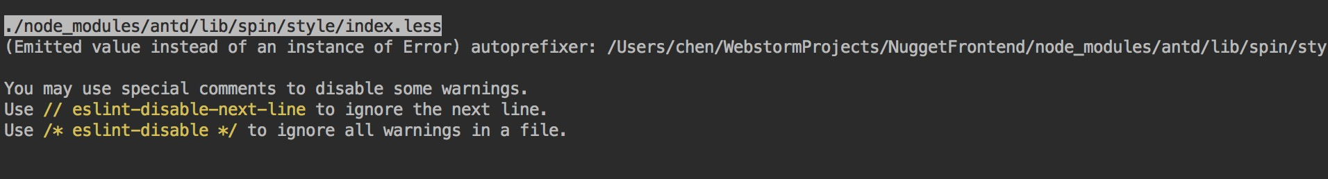 Emitted value instead of an instance of Error · Issue #8007 · ant-design/ant-design · GitHub