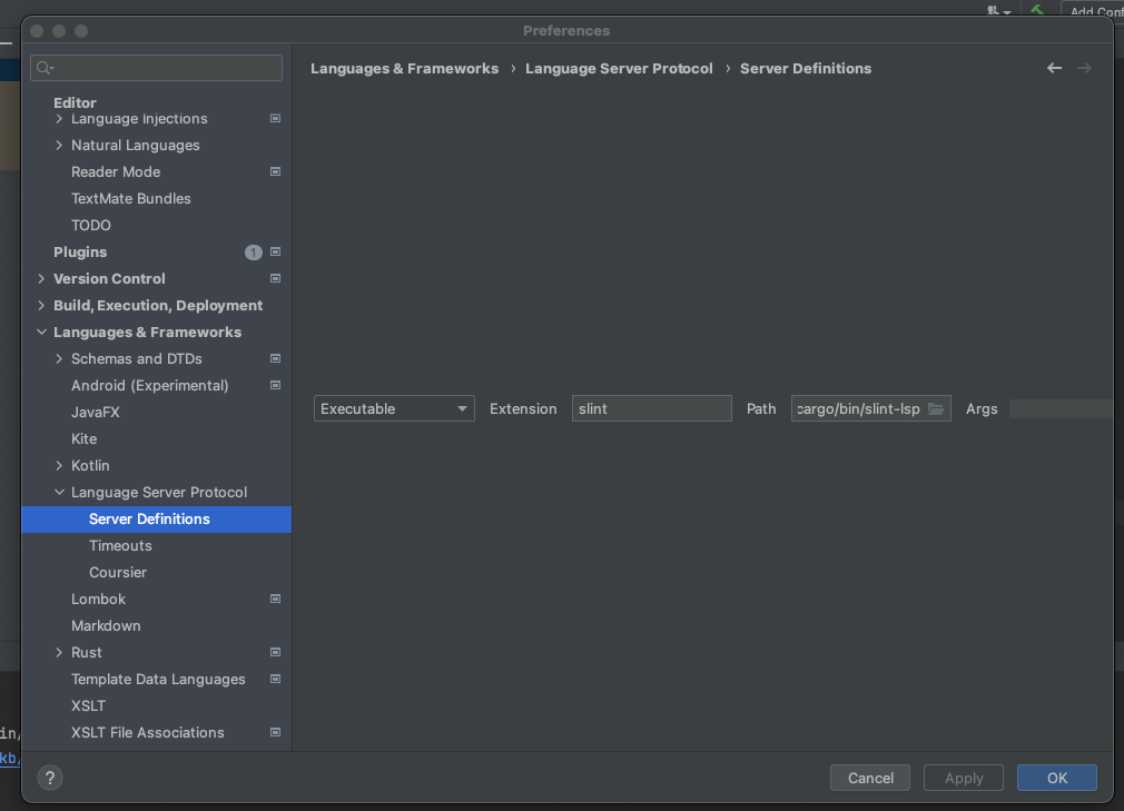 Slint LSP support for IntelliJ · Issue #1014 · slint-ui/slint · GitHub