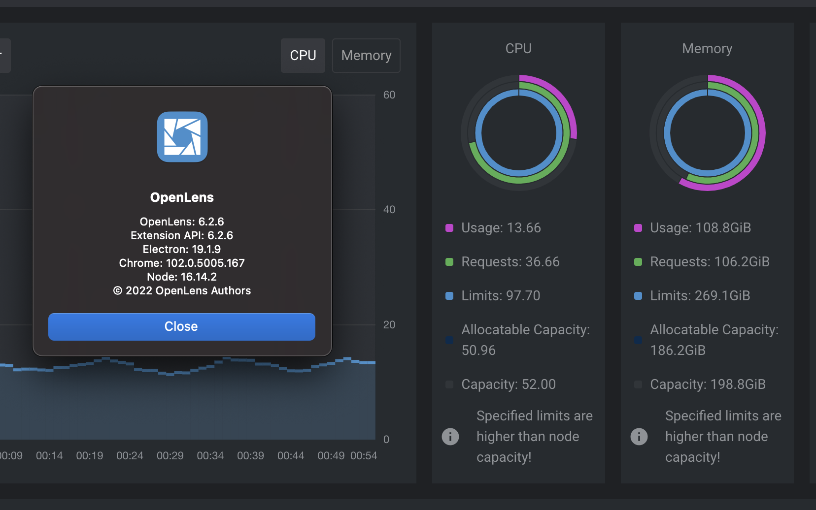 After Updating The New Version Of Lens The Cluster Metric Displacement Disappeared · Issue 