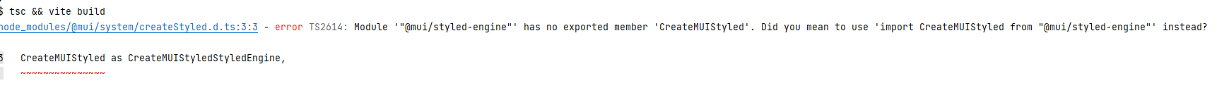 Invalid Imports In Muisystemcreatestyleddts After Upgrading To 505 · Issue 29313 · Mui 