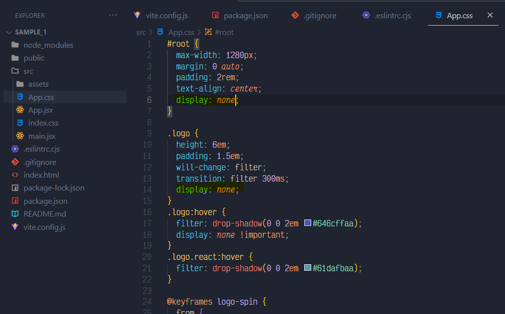 No updatating css with react · Issue #14688 · vitejs/vite · GitHub