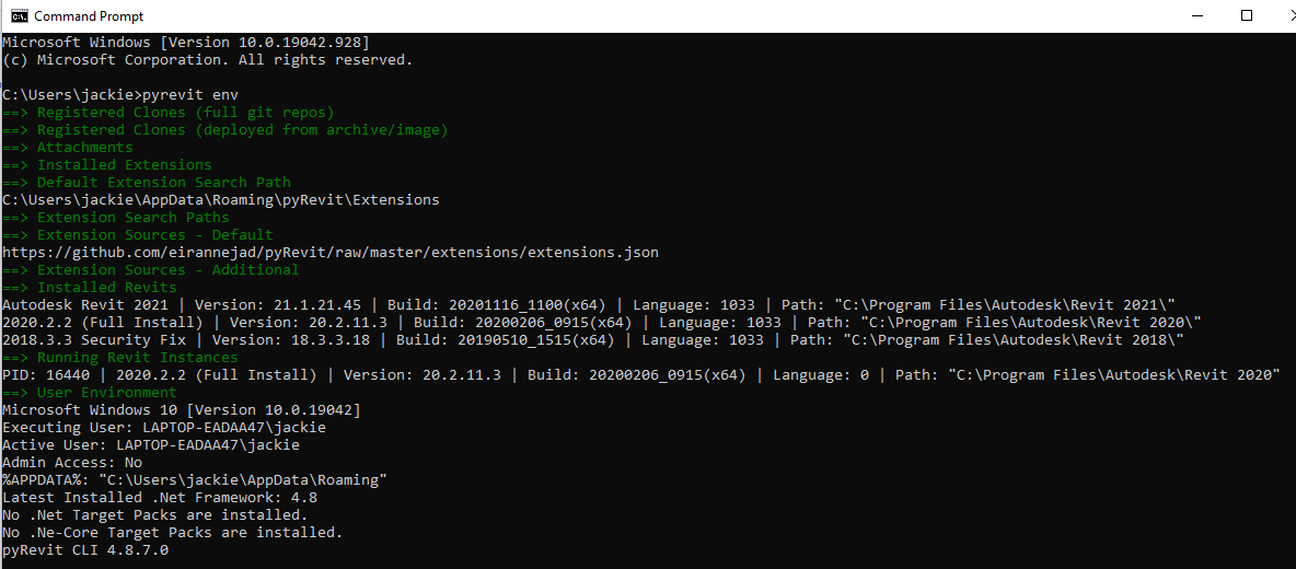 Installation does not work: path does not point to valid clone · Issue #1229 · pyrevitlabs ...
