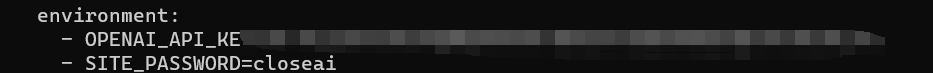 SITE_PASSWORD setting is invalid · Issue #362 · anse-app/chatgpt-demo · GitHub