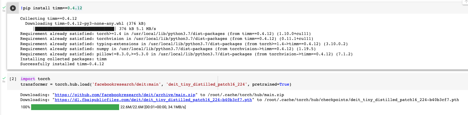 Runtimeerror Cannot Find Callable · Issue 143 · Facebookresearchdeit · Github