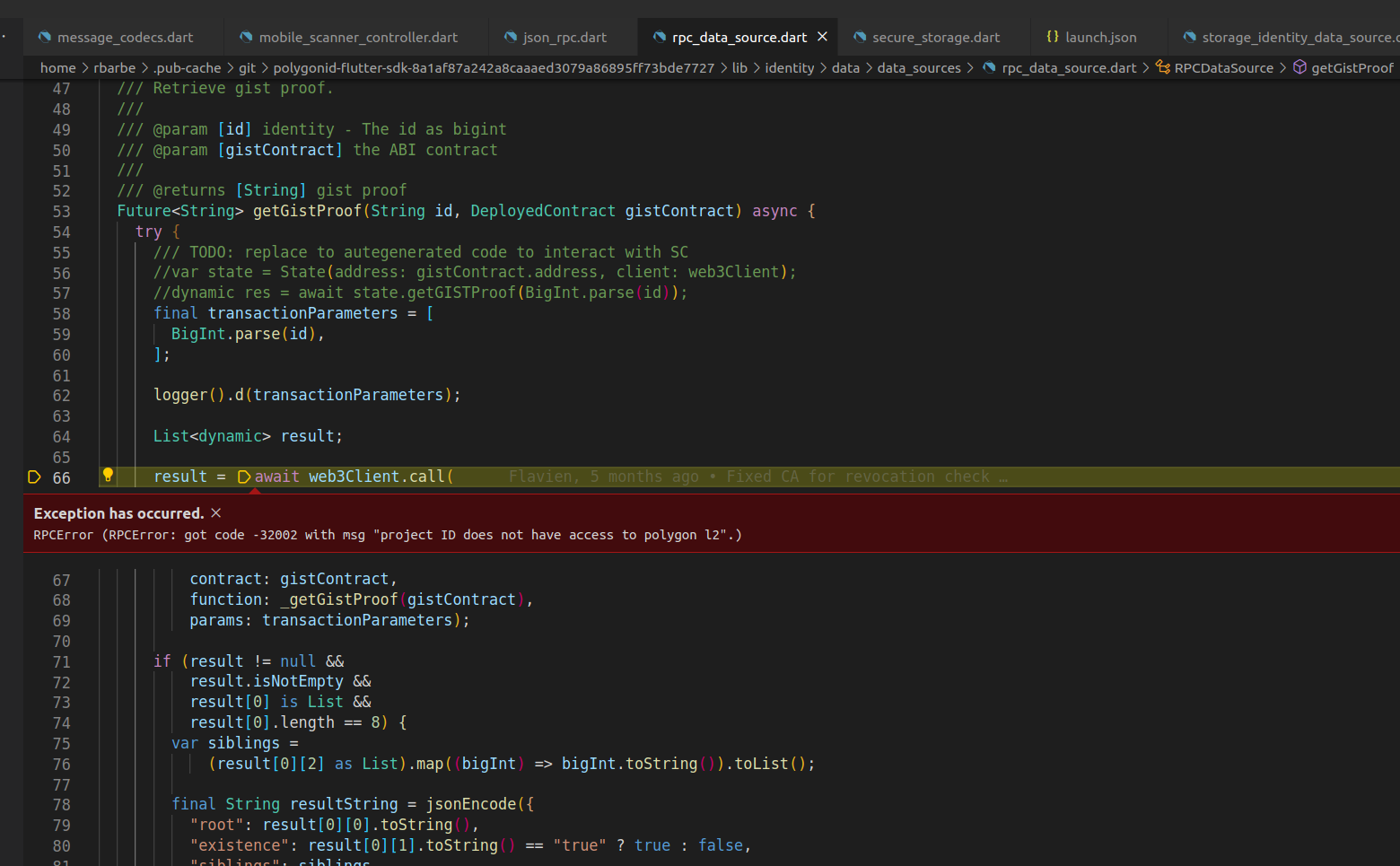 RPCError: got code -32002 with msg "project ID does not have access to polygon l2" · Issue #244 ...