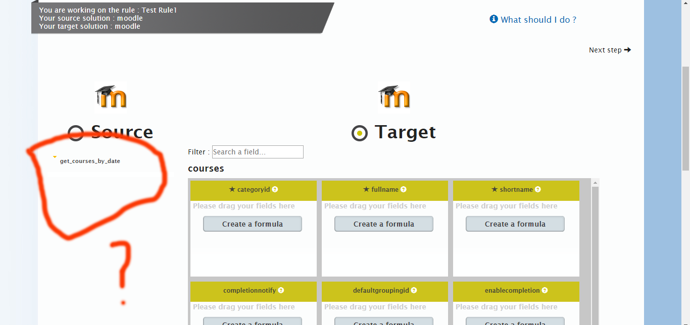 Moodle "Get Course" Not Loading any fields. Anybody got an idea? · Issue #164 · Myddleware ...
