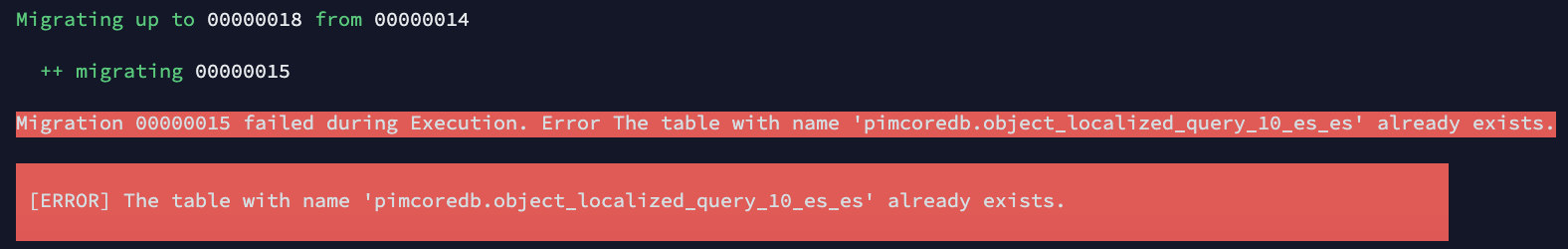 Migration - Pimcore runs his own migration in a non-related bundle · Issue #7364 · pimcore ...