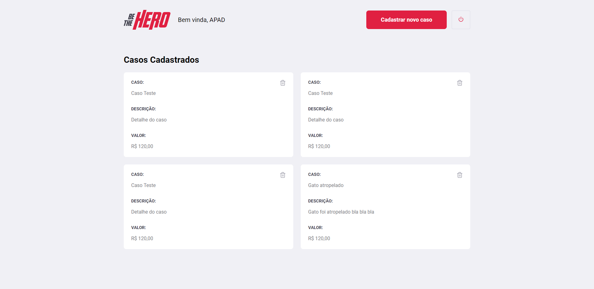 GitHub - renato-figueiredo/Be-The-Hero: Estudos da Semana OmniStack 11 preparada pela rocketseat.
