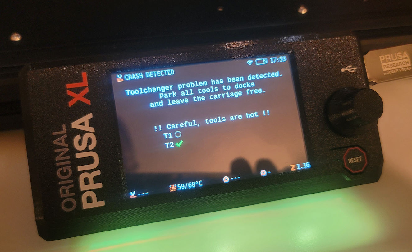 [BUG] No way to get out of a Crash · Issue #3316 · prusa3d/Prusa-Firmware-Buddy · GitHub