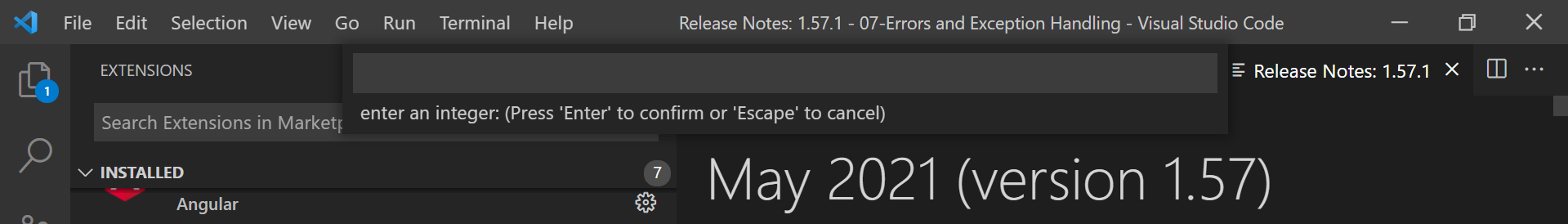 Input runs as a popup, not as print · Issue #6400 · microsoft/vscode ...