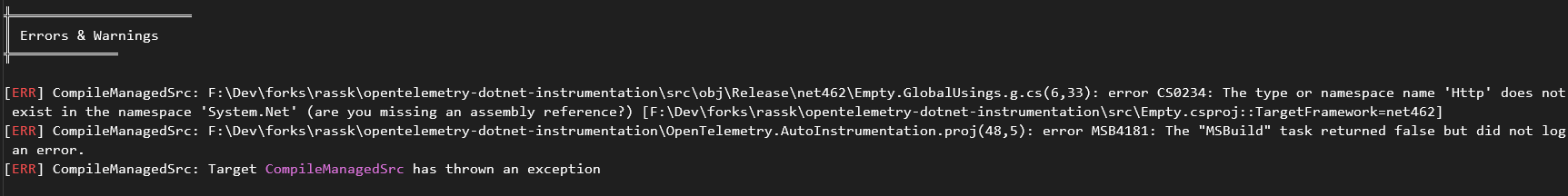 Enable ImplicitUsings across whole repository · Issue #1892 · open-telemetry/opentelemetry ...