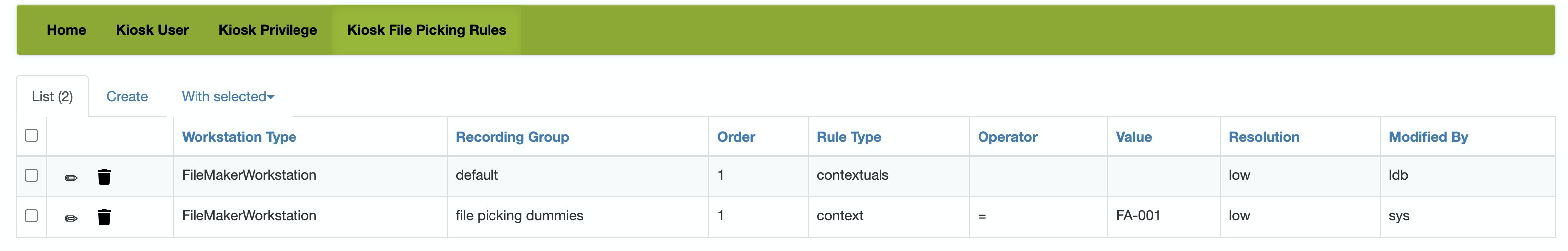 changes in file handling or file picking MUST lead to a reimport of the ...