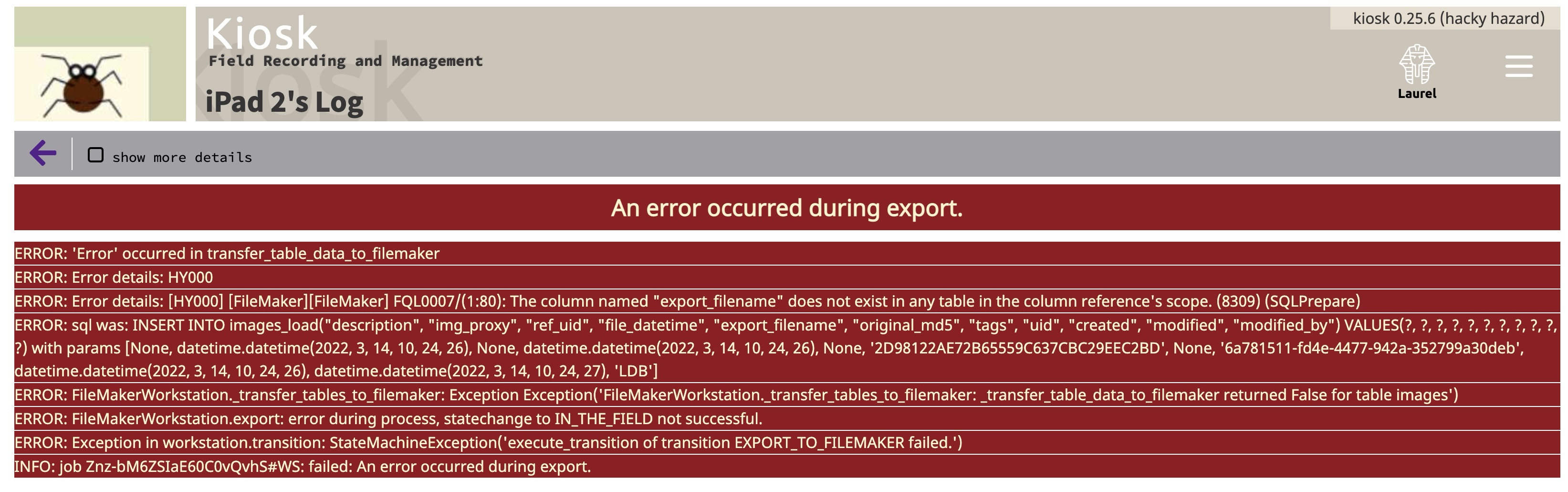 kiosk: export failure on demo.arch-kiosk · Issue #1719 · arch-kiosk/arch-kiosk-office · GitHub