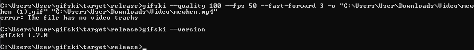 “error: The file has no video tracks” · Issue #225 · ImageOptim/gifski · GitHub