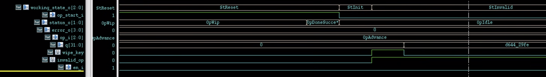 [keymgr] LC turns off when advancing from StReset to StInit · Issue #5922 · lowRISC/opentitan ...