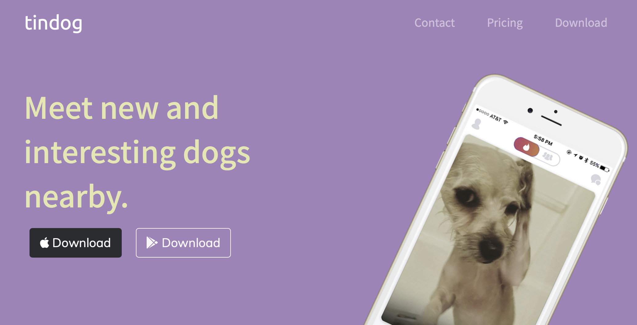 GitHub - grazims/tindog: Responsive tinder inspired website, but for dogs 🐾