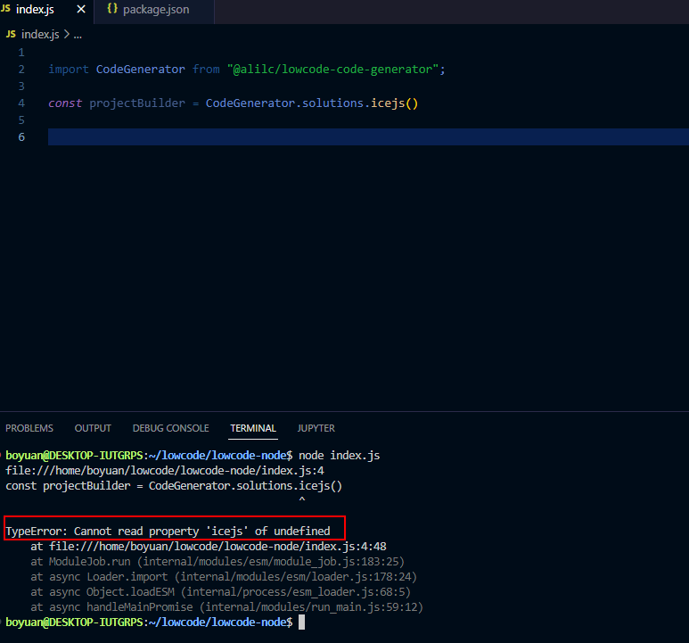 Cannot read property 'icejs' of undefined · Issue #1260 · alibaba/lowcode-engine · GitHub