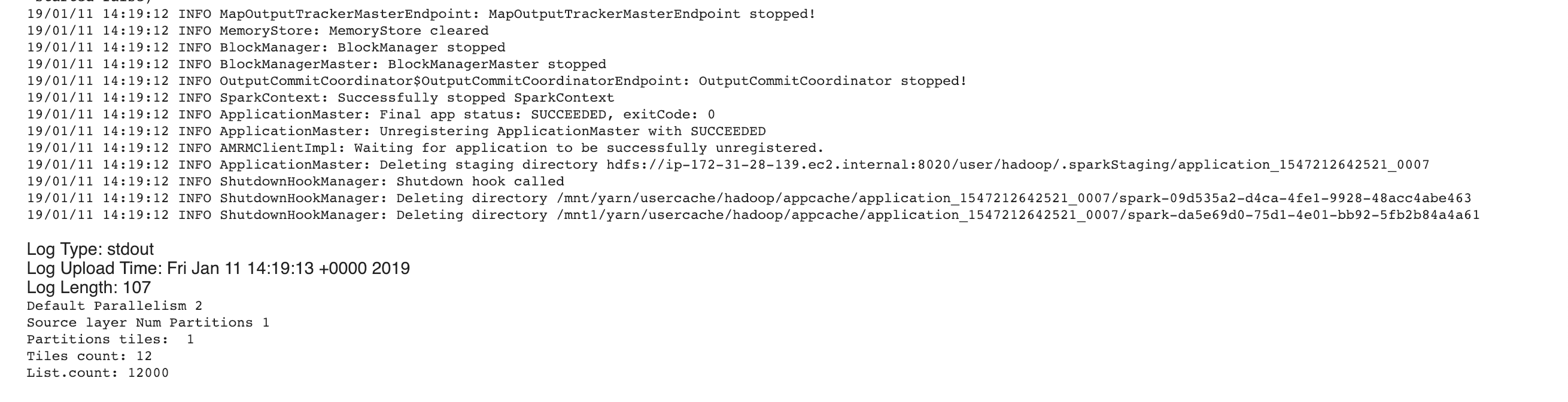 Geotrellis / Spark performance · Issue #2859 · locationtech/geotrellis · GitHub