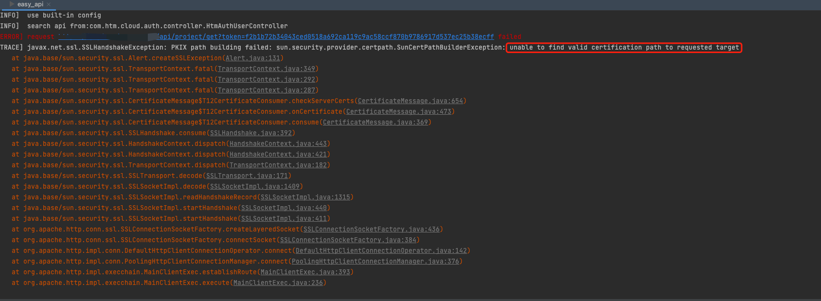 好像碰到了证书的问题 · Issue #531 · tangcent/easy-yapi · GitHub