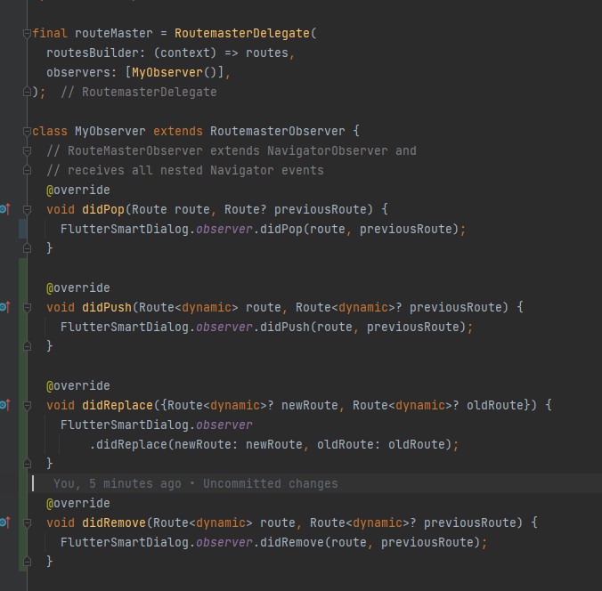 MaterialApp.router没有navigatorObserverss属性 · Issue #44 · fluttercandies/flutter_smart_dialog · GitHub