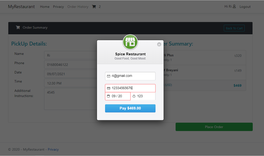 GitHub - ri-rokon/MyRestaurant