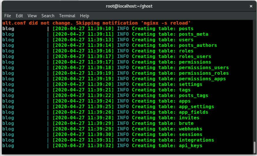 Github Ashut08ghost Docker Image Setup Of Ghost And Docker
