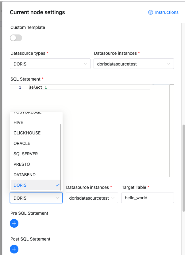 Feature Task Datax Added Doris Visualization Configuration In Datax 1601