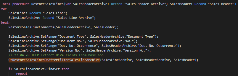 [Event Request] Codeunit 5063 ArchiveManagement ...